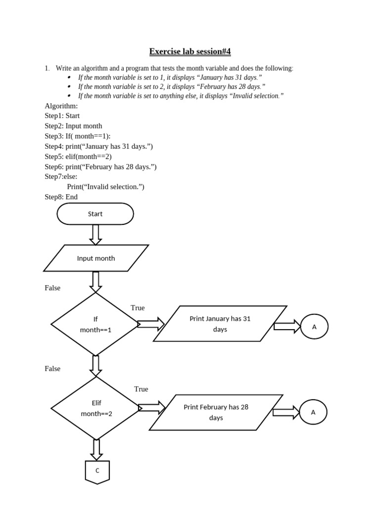 Lab Session 4 - Decision Making Exercise | PDF | Computer Science | Computing