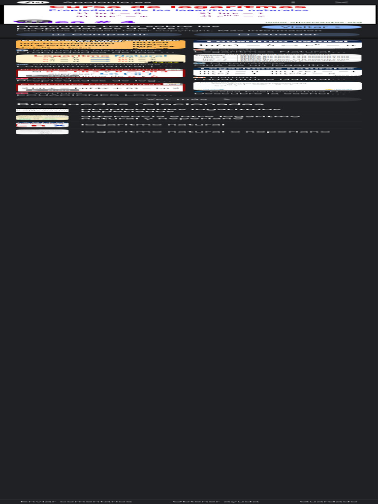 Definicion de Ln - Buscar Con Google | PDF