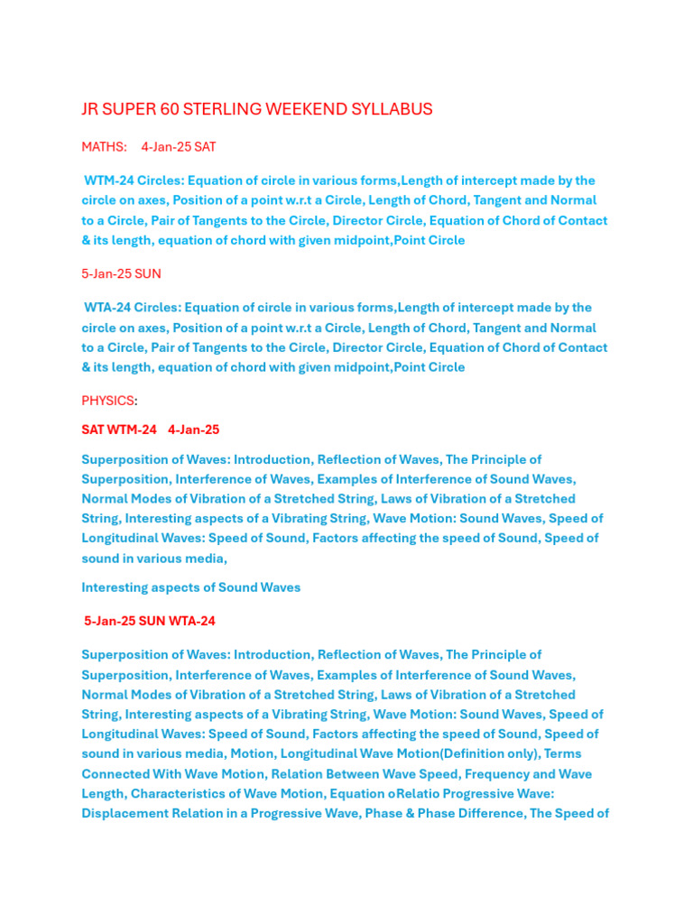 weekend | PDF | Waves | Sound