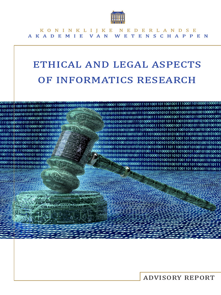 Ethical and Legal Issues in Informatics Research | PDF | Computer ...