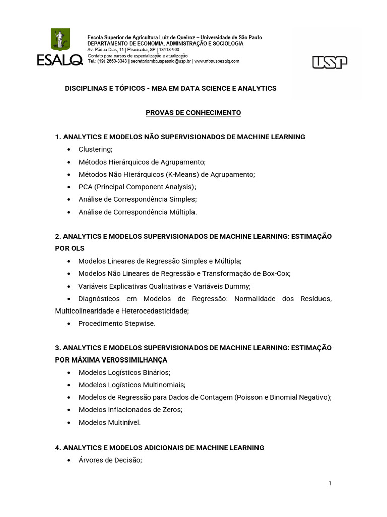 Provas Finais_Data Science Analytics | PDF | Aprendizado de máquina ... Provas Finais_Data Science Analytics | PDF | Aprendizado de máquina ...