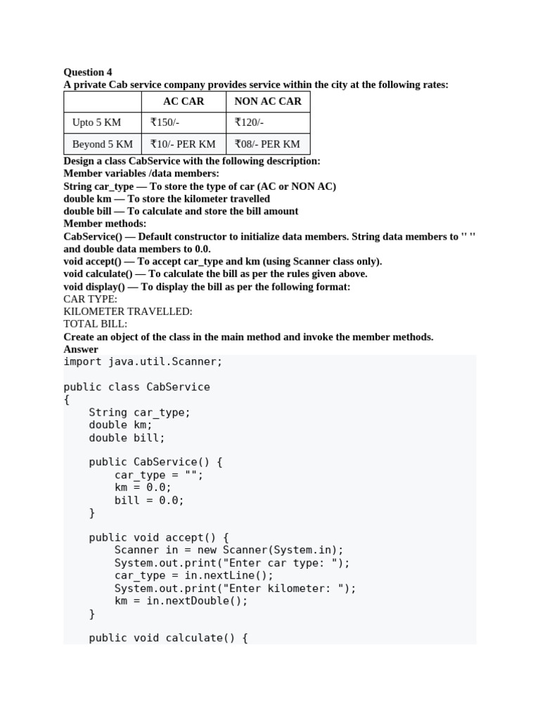 class as basis of object computation | PDF | Constructor (Object ... class as basis of object computation | PDF | Constructor (Object ...