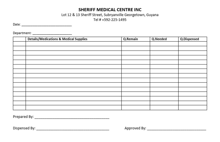 Medications & Medical Supplies Book | PDF