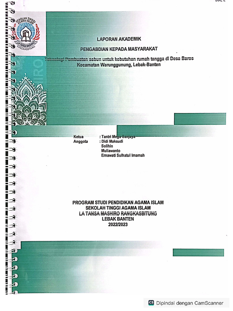 Laporan PKM STAI Tahun 20222023 | PDF