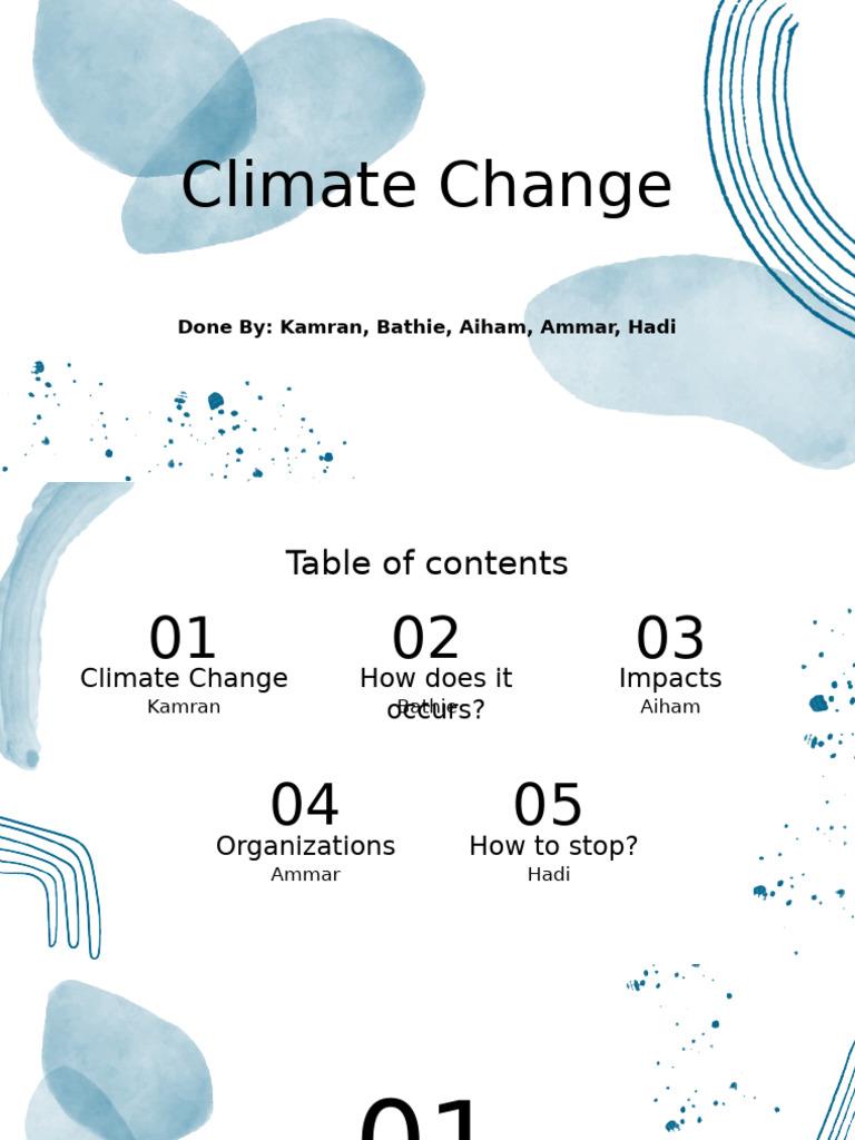 How To Stop Climate Change | PDF | Climate Change | Climate