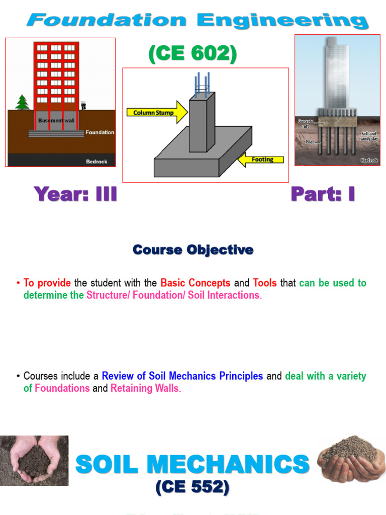 Chapter 1 - Introduction - Foundation Engineering TU 2078 | PDF | Deep Foundation | Foundation ...