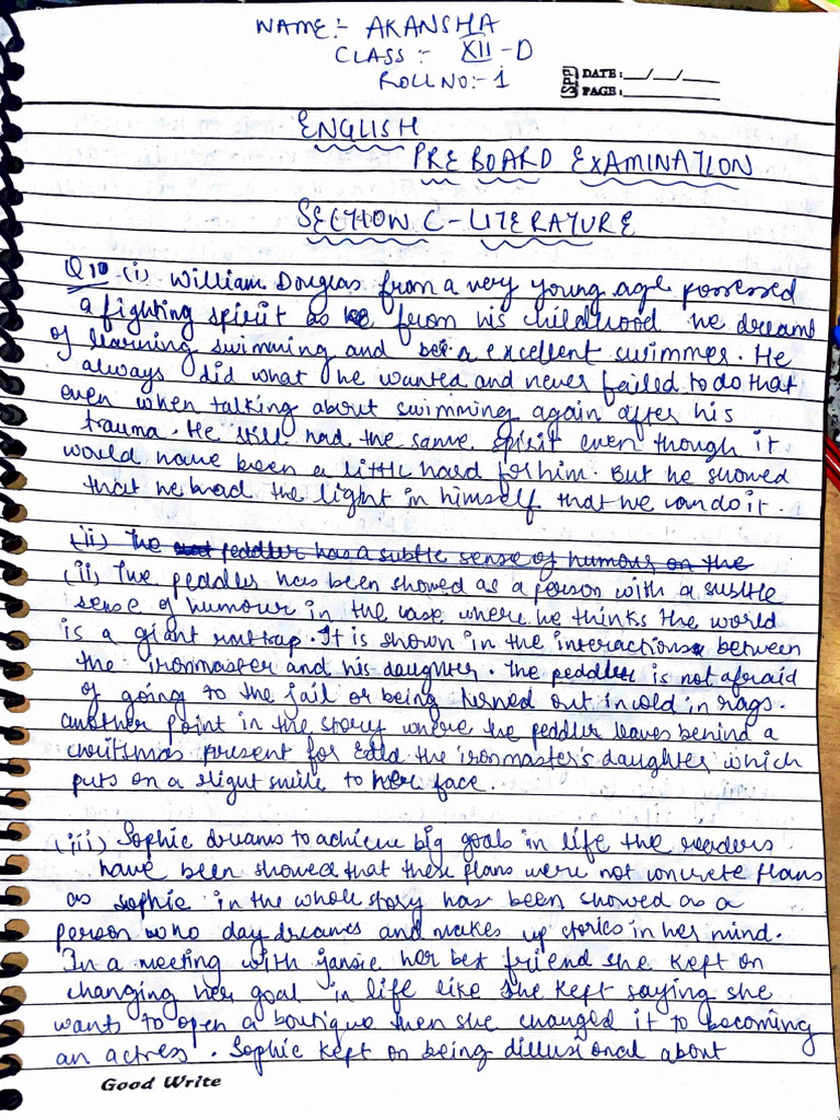 English Preboard Exam | PDF