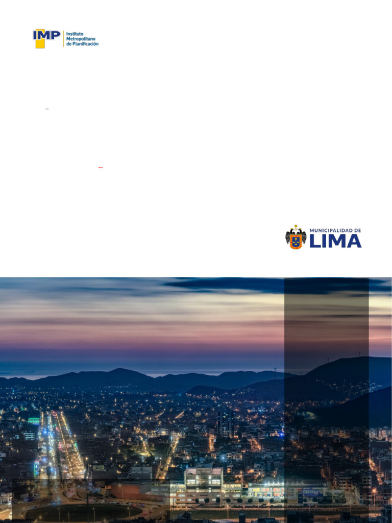 Documento - Avance Preliminar PDU Lima Norte | PDF | Lima | Planificación urbana
