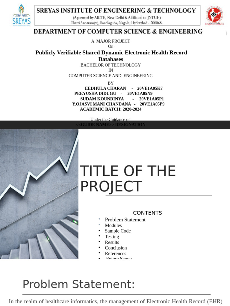 Major Project Review 3 Public Health Records | PDF | Software Testing ...