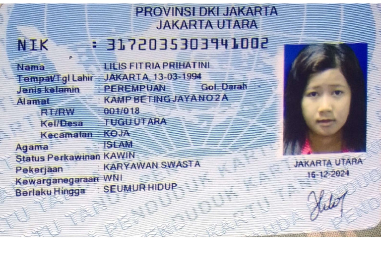 KTP Lilis | PDF