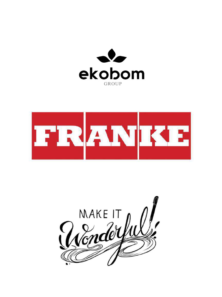 Kataloq 2025 FRANKE - Compressed | PDF