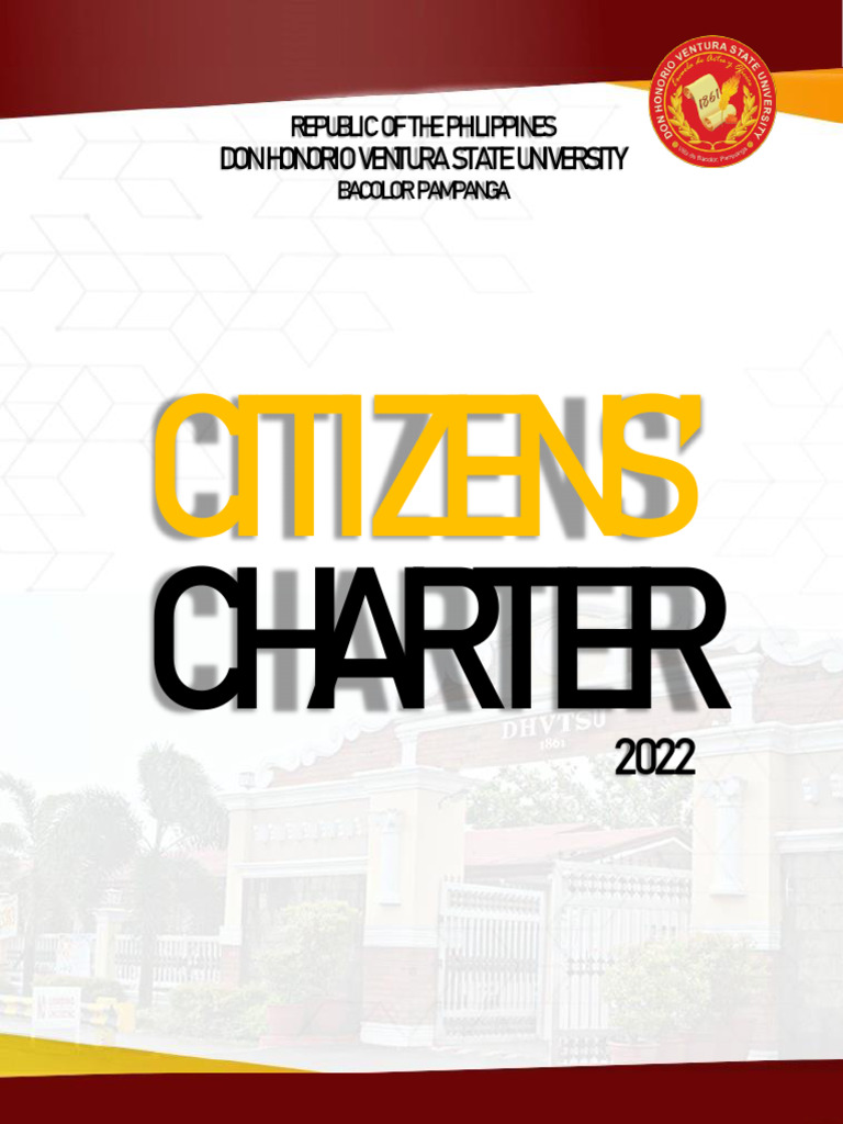 Citizens' Charter 2022: DHVSU Services | PDF | Emergency Management ...