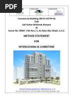 Method Statement For Interlock Works | PDF | Personal Protective Equipment | Engineering
