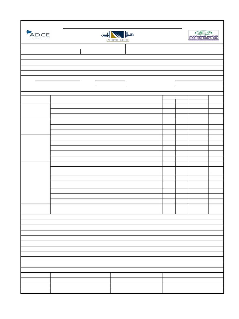 Check List For Interlocking & Curbstone | PDF | Building Engineering