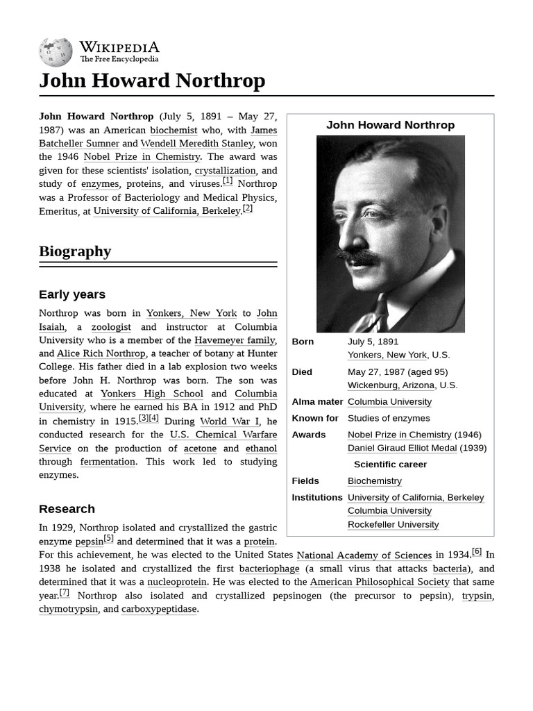 John_Howard_Northrop | PDF