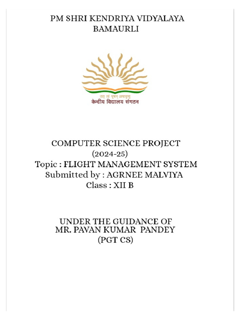 Flight Management System | PDF