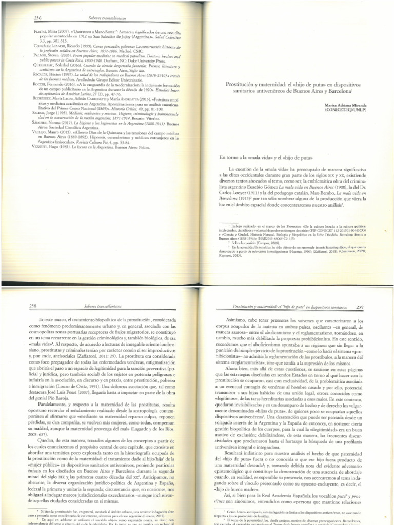 Miranda. Prostitución y KKKK | PDF