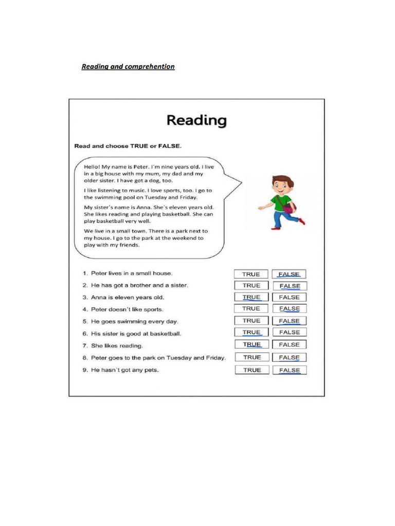 Grade 3 Model Answers | PDF