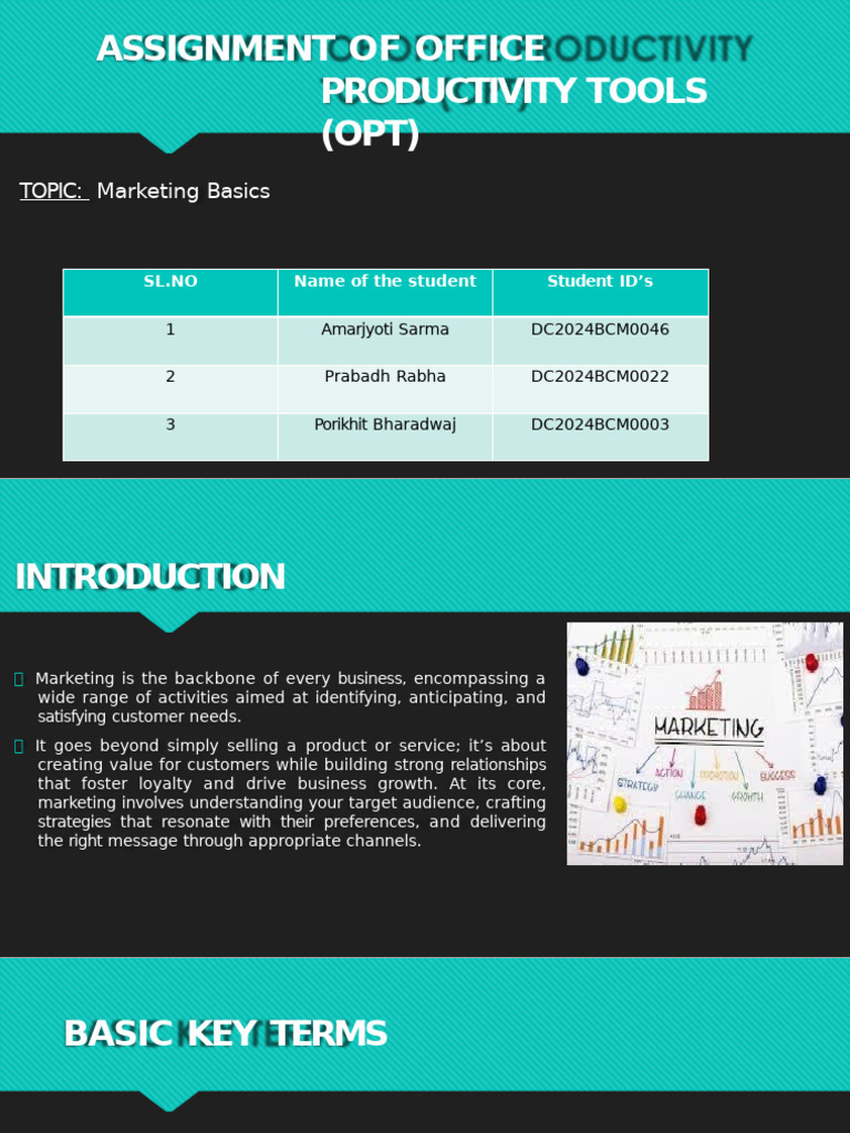 Office Productivity Tools | PDF | Marketing | Target Audience