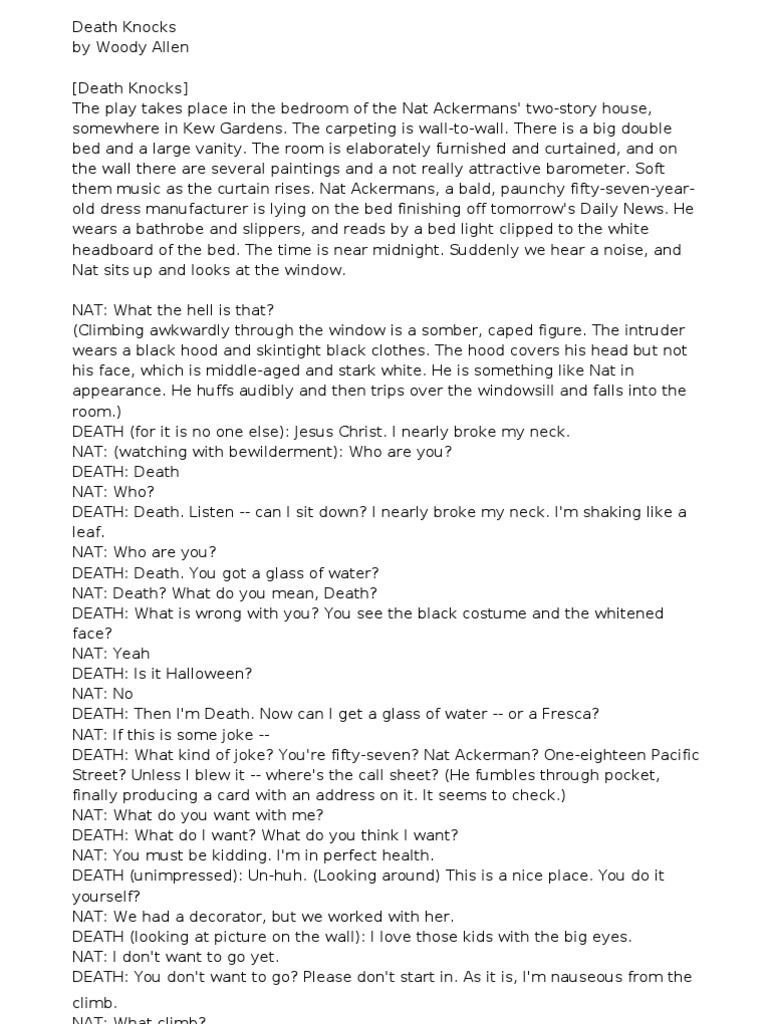 Death Knocks | Download Free PDF | Rummy | Leisure