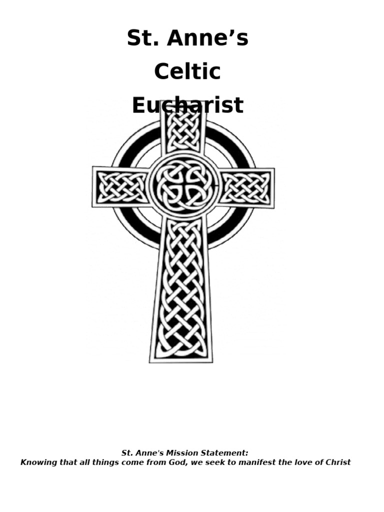 2022 St. Annes Celtic Eucharist | PDF | Eucharist | Glory (Religion)
