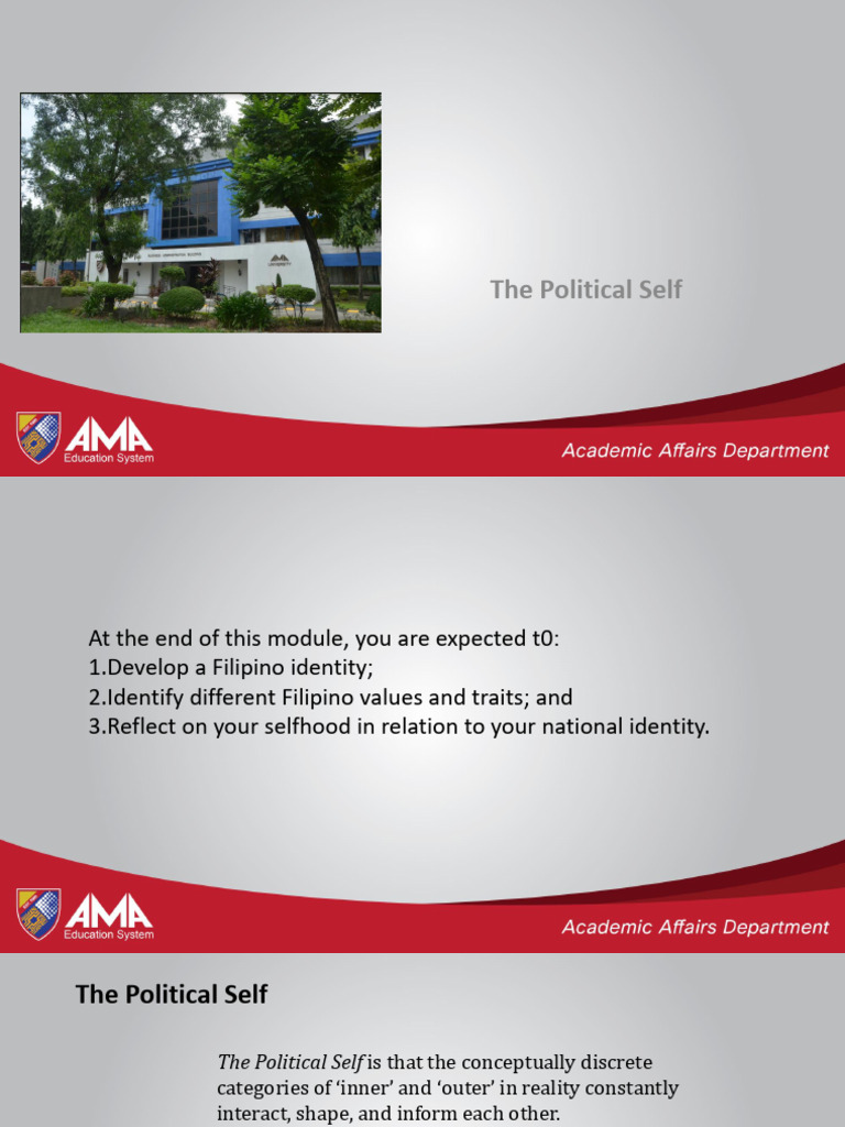 W12 Module 2 The Political Self_ presentation | PDF