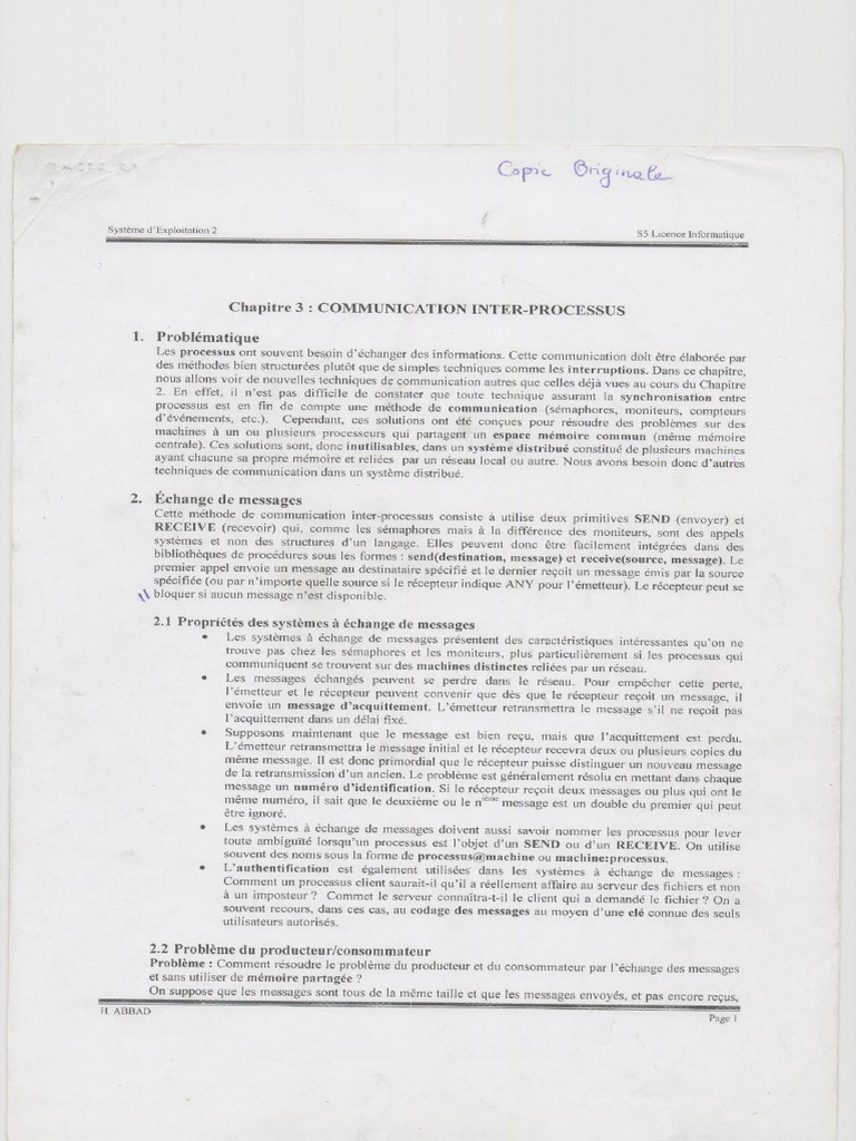 Chapitre2 SE2 2023-2024 | PDF