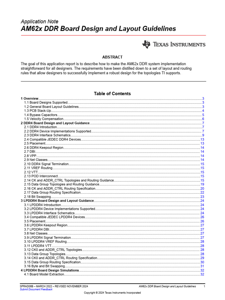DDR Layout | PDF | Capacitor | Printed Circuit Board