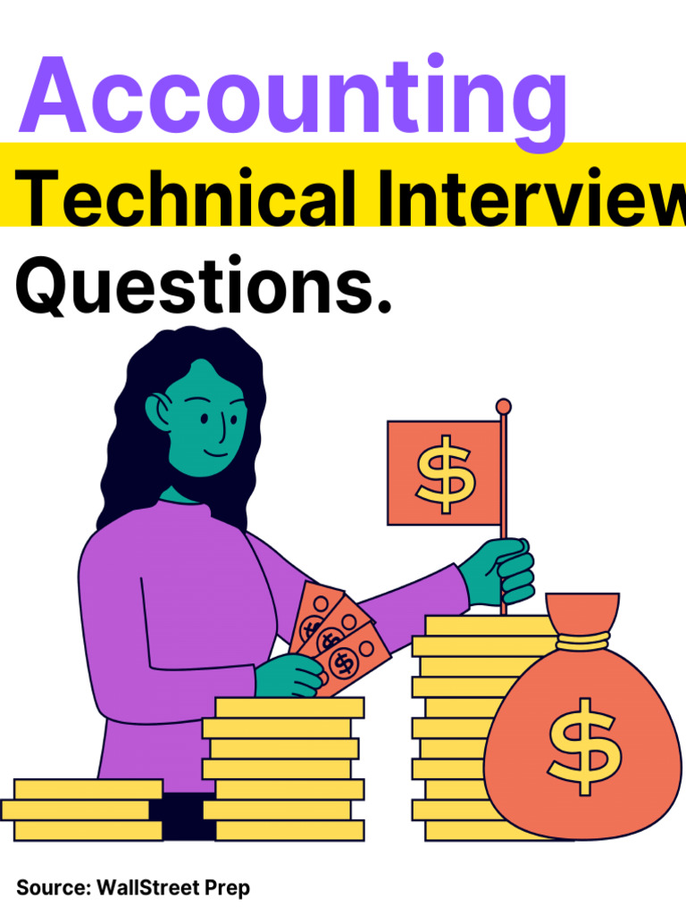 Accounting Technical Interview Questions | PDF | Equity (Finance) | Expense