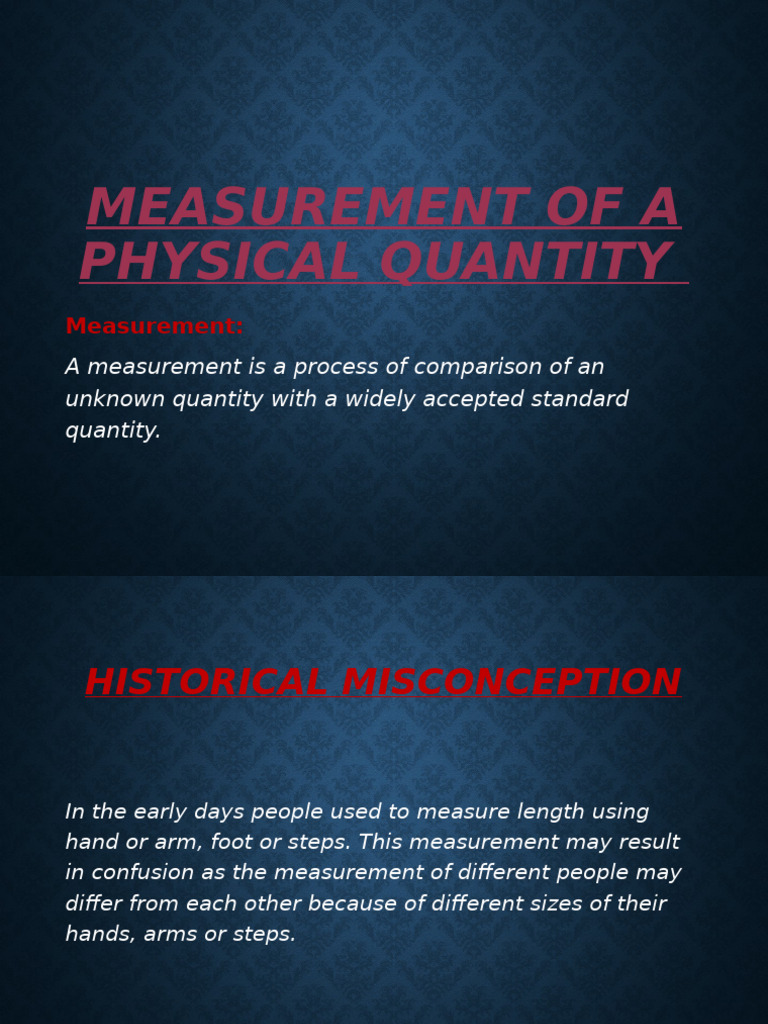 Understanding Measurement Standards | PDF
