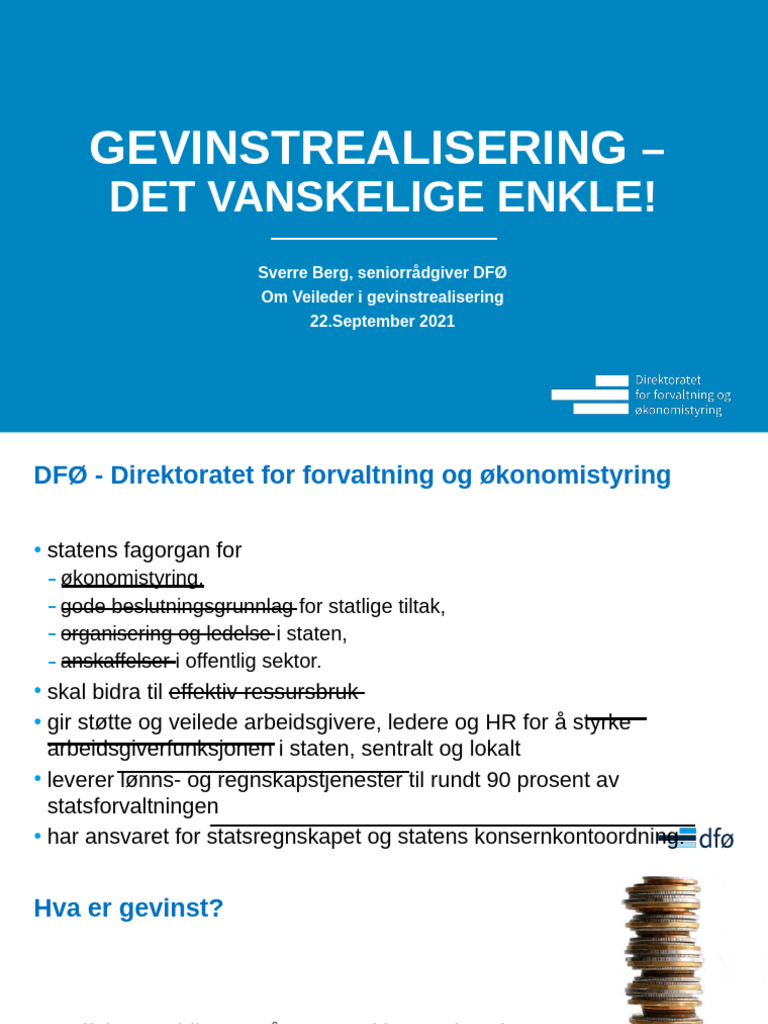 220921-pres-gevinstrealisering-uio-jus | PDF