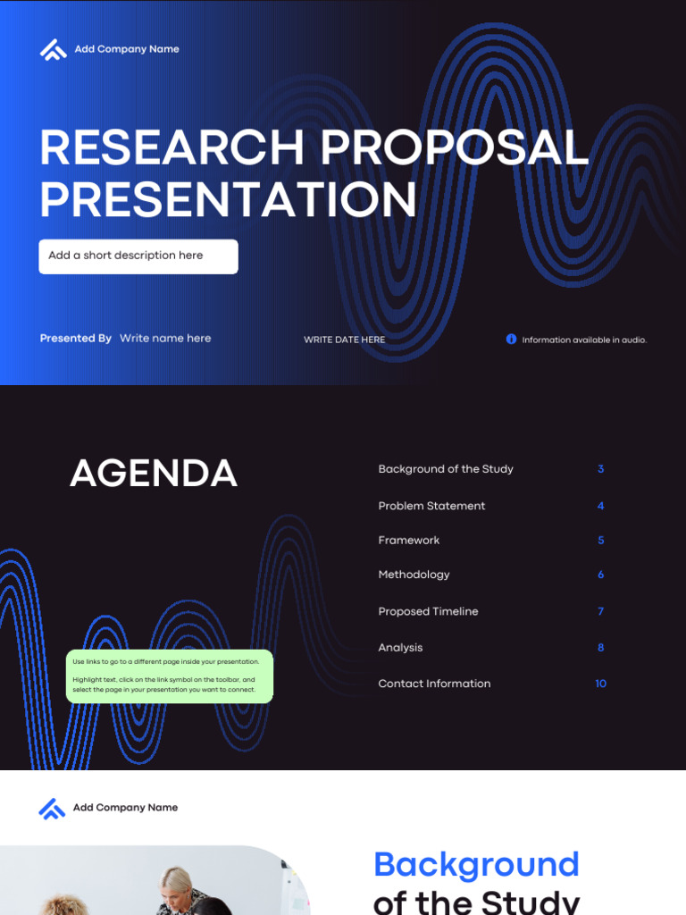 Research Proposal Presentation Guide | PDF | Methodology