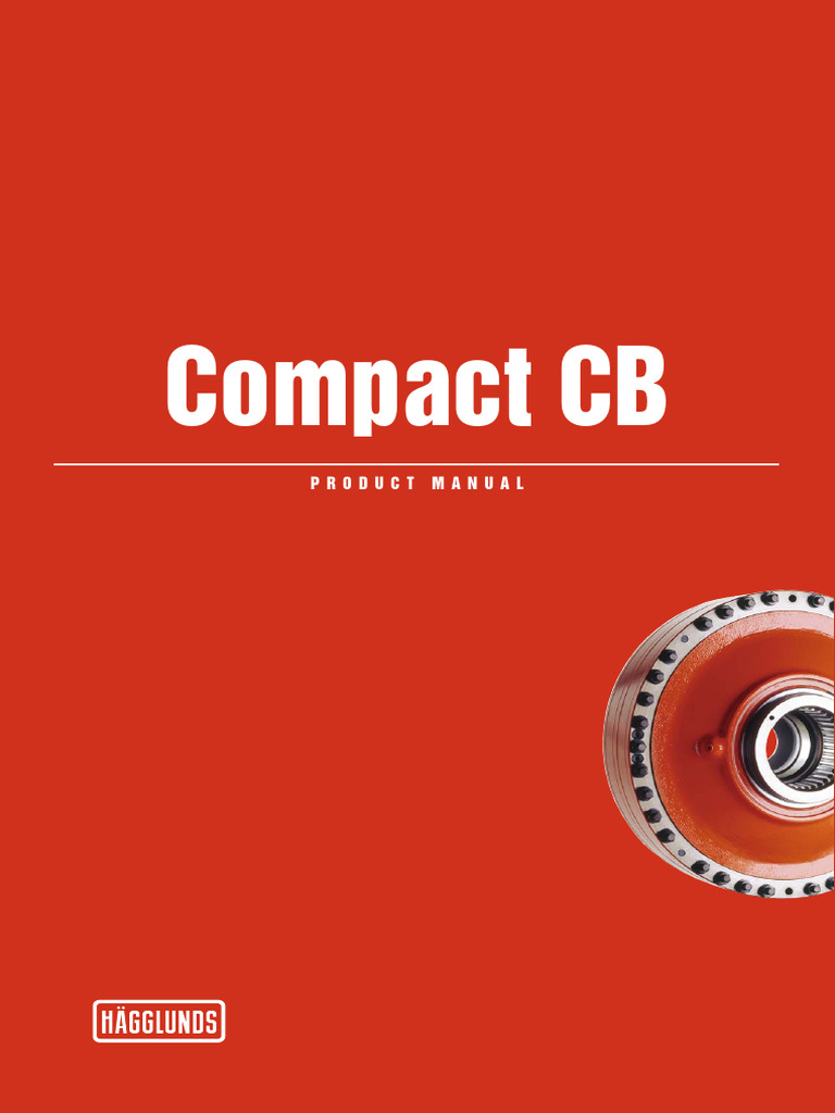 Hägglunds Compact CB Motor Manual | PDF | Viscosity | Piston