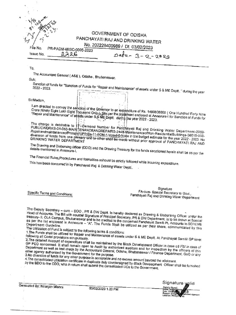 2226 PR sanction order 2022-23(8) | PDF