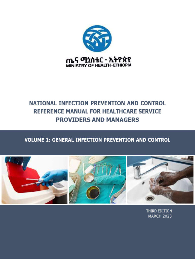 National IPC Reference Manual Guidline Volume 1 | PDF | Antimicrobial ...