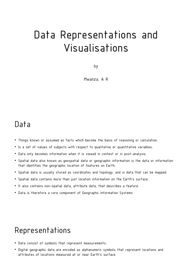 Understanding Data Visualization Techniques | PDF | Geographic Information System | Cartography