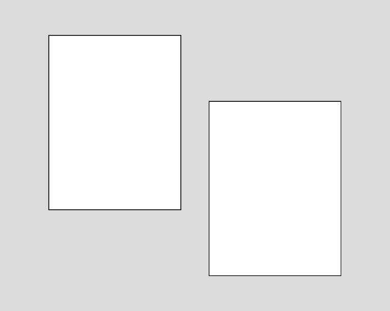 Em Branco 2 Painéis Retratos Dinâmicos Quadrinhos | PDF