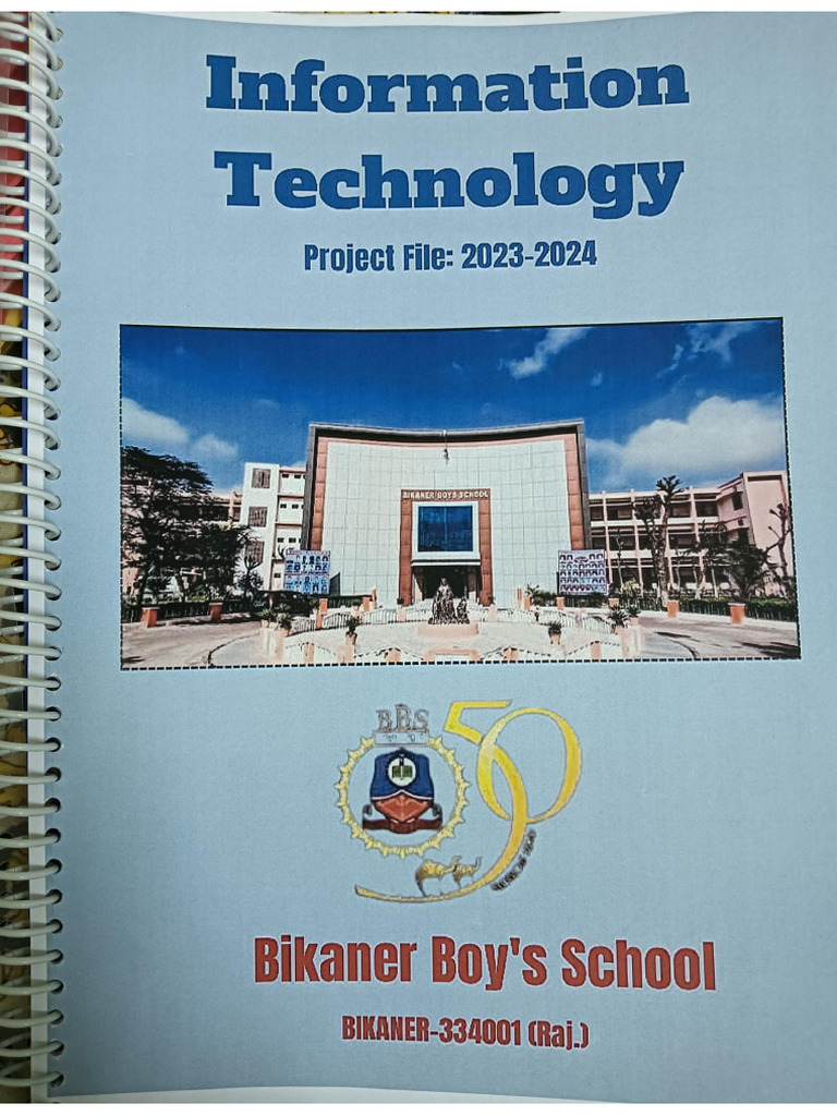 IT File (Example Copy) | PDF