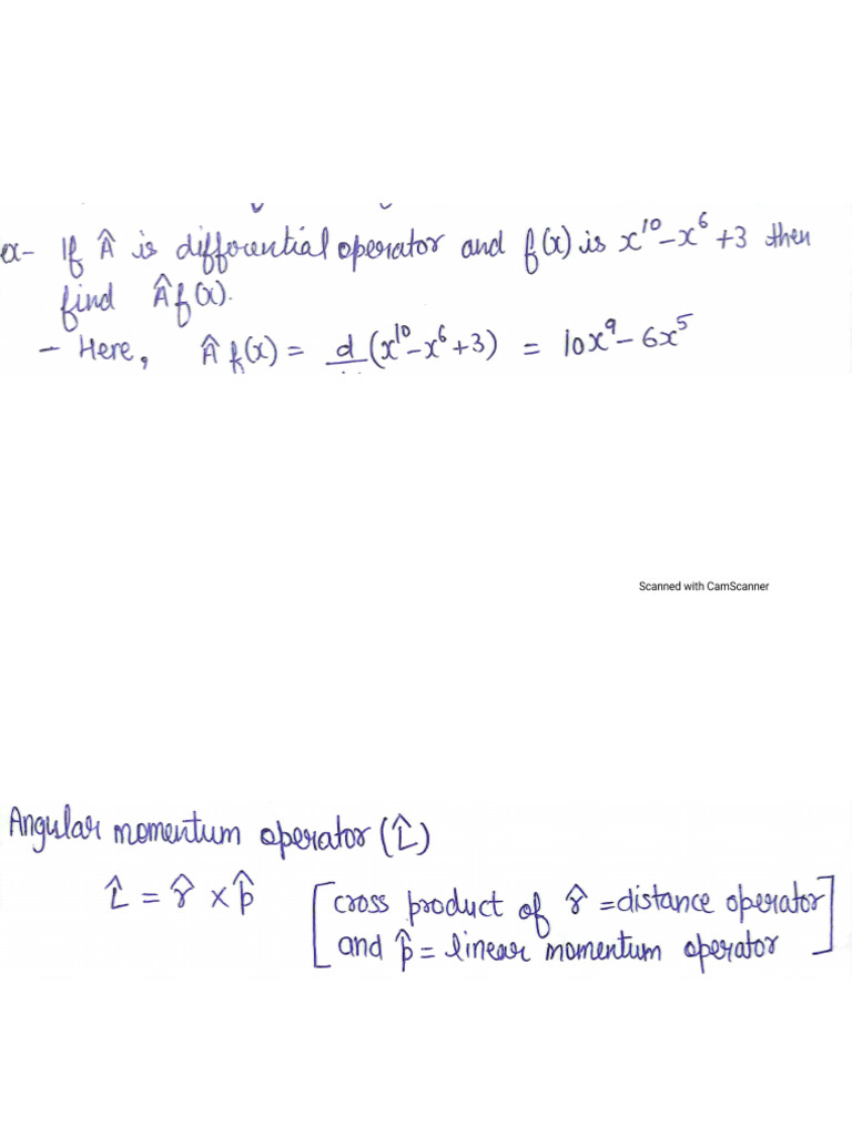 Quantum Ass1 Operator Algebra Soln | PDF