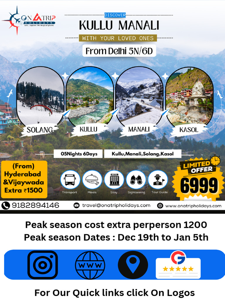 Manali Volvo Package 5N6D - 20241104 - 175656 - 0000 PDF | PDF