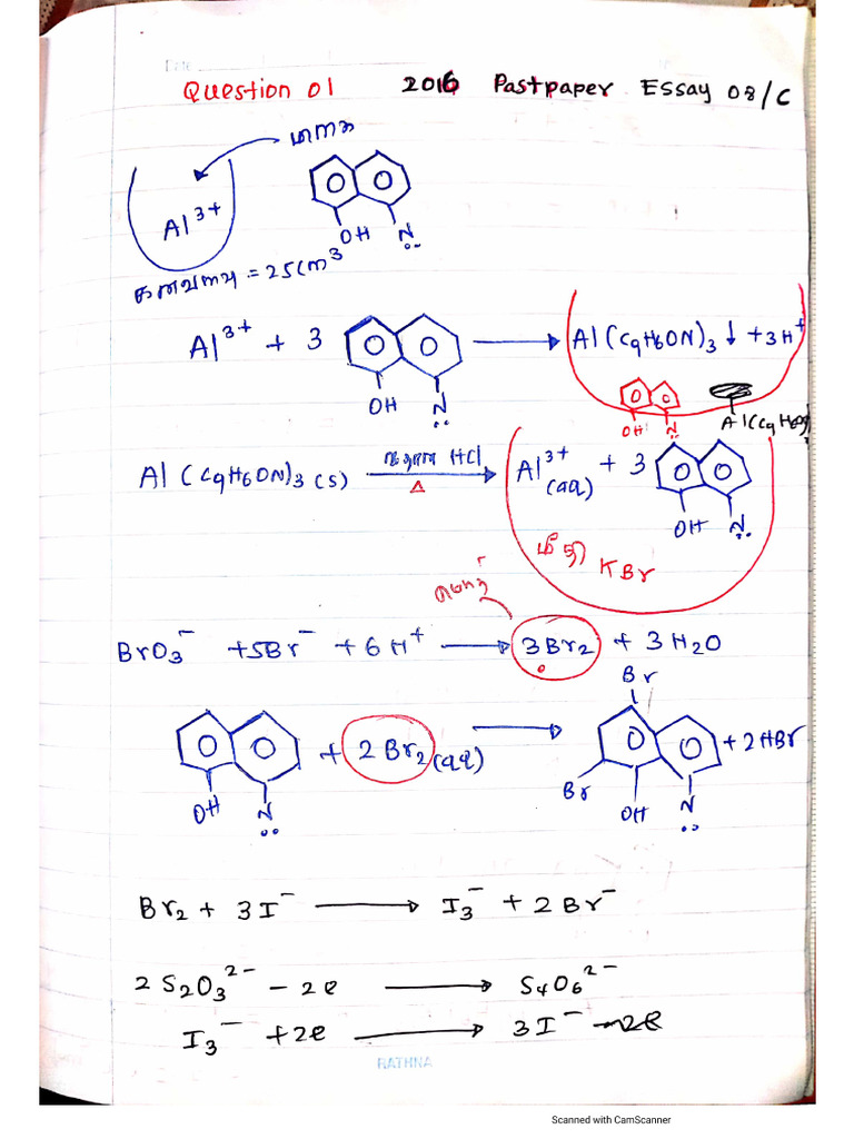 Chemical Calculation(Pastpaper) | PDF