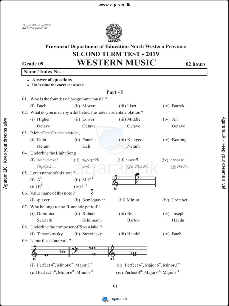 EP G006 19 Jul 09 Western-Music | PDF | Pitch (Music) | Musicology