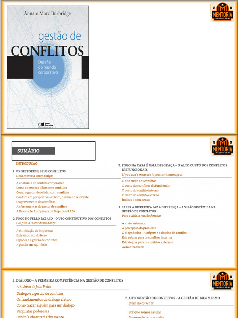 CMB - BURBRIDGE - Gestão de Conflitos Desafio Do Mundo Corporativo ...