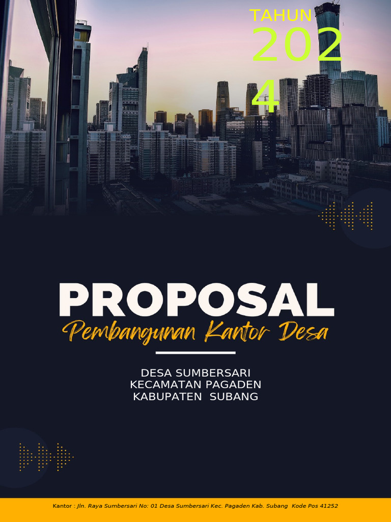 Proposal Kantor BPD | PDF