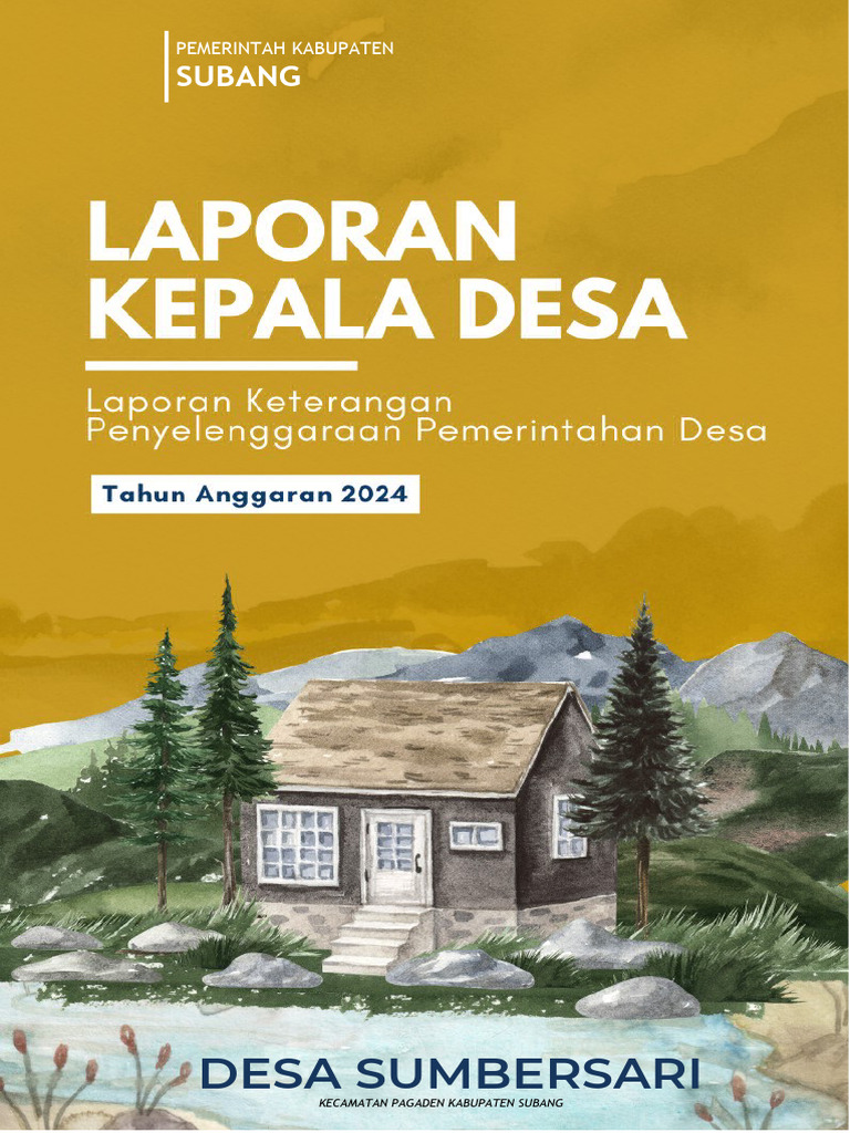 LKPPD Desa Sumbersari 2024 | PDF