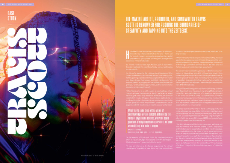 Artist Case Study-Travis Scott | PDF
