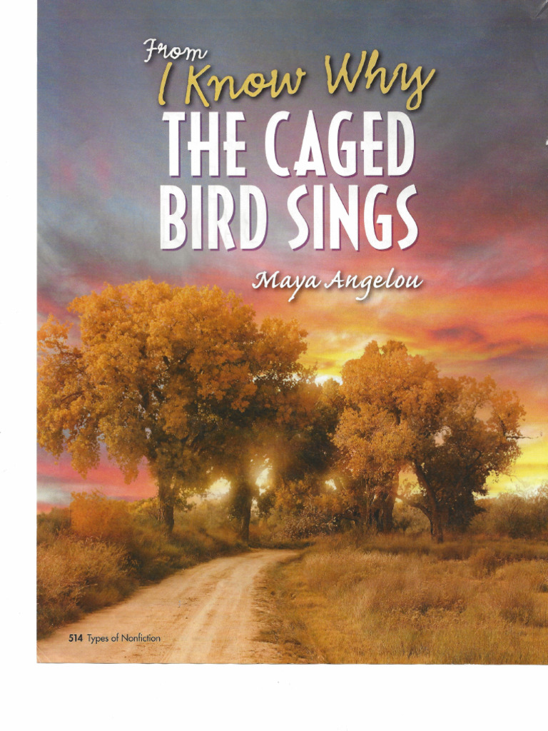 I Know Why The Caged Bird Sings Pg.1 | PDF
