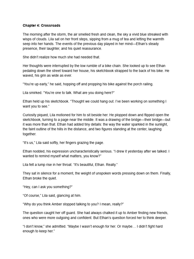 Reading - Chapter 4 Crossroads | PDF