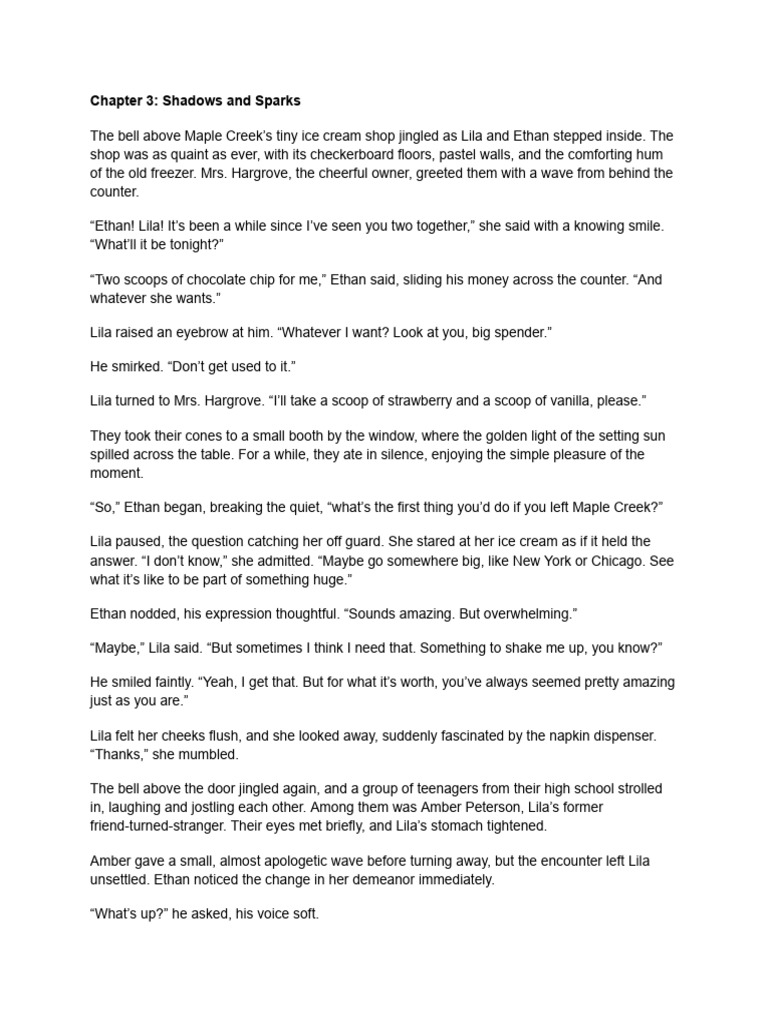 Reading - Chapter 3 Shadows and Sparks | PDF