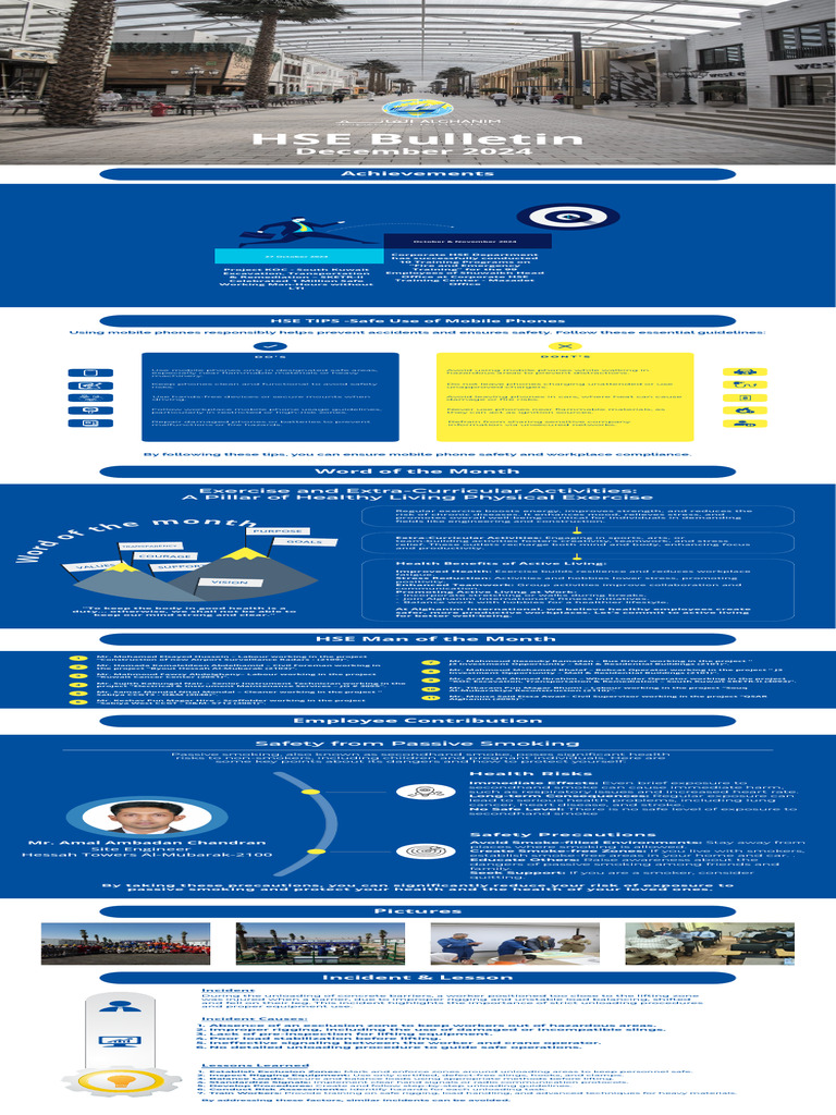 HSE Bulletin-Dec-24 English | PDF | Smoking